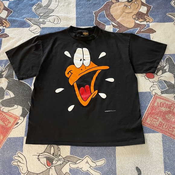 Warner Bros. | Shirts | Vintage Daffy Duck Tee | Poshmark